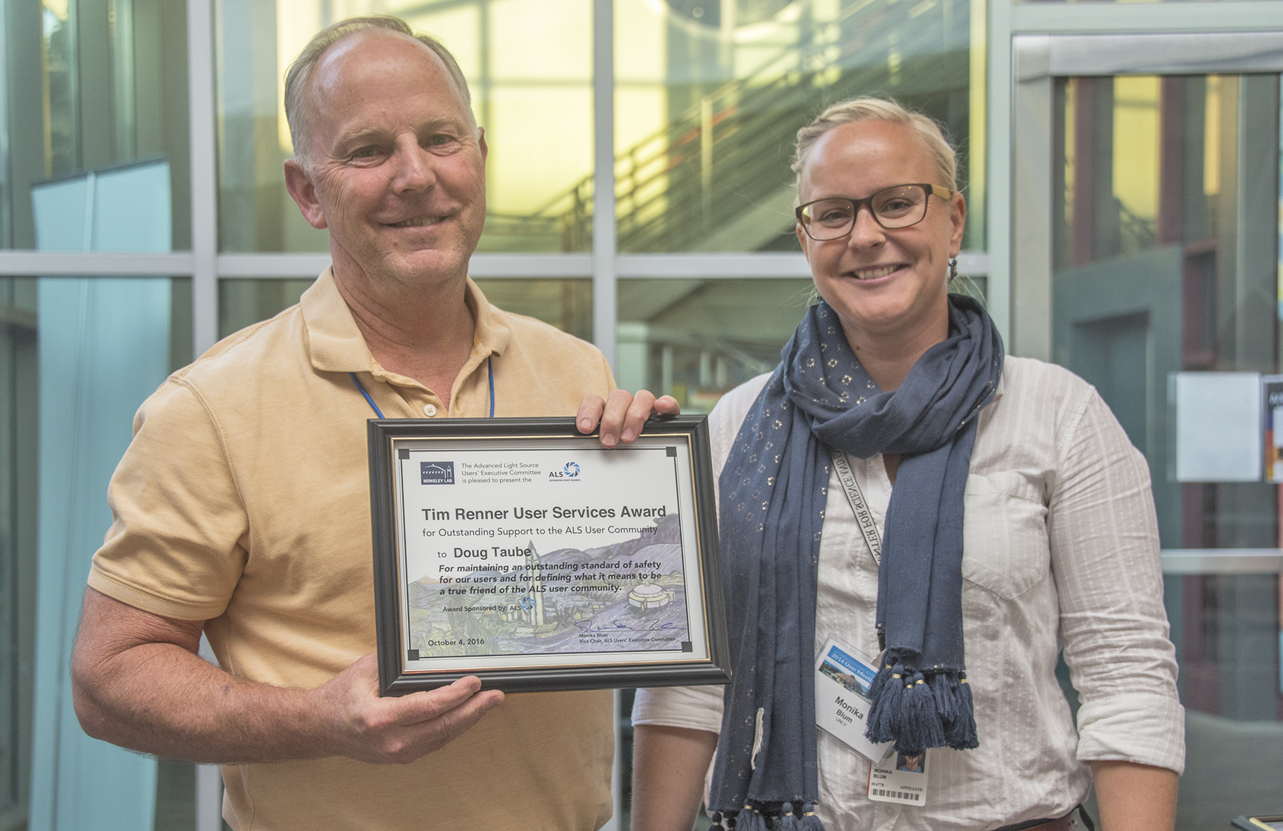 Deadline Extended: Nominations for the 2017 ALS User Meeting Awards