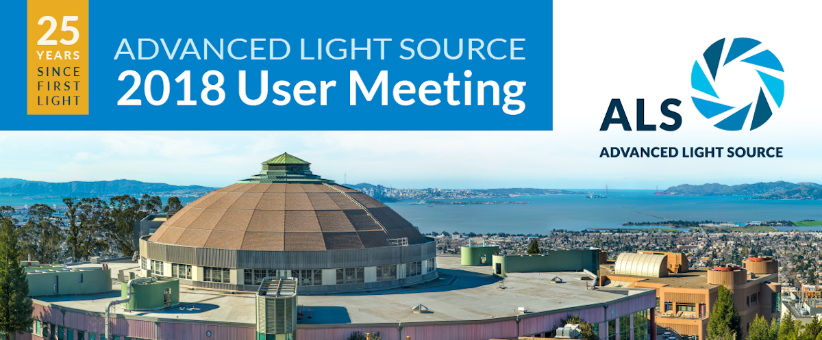 Registration Opens Next Week for the 2018 ALS User Meeting: October 2–4