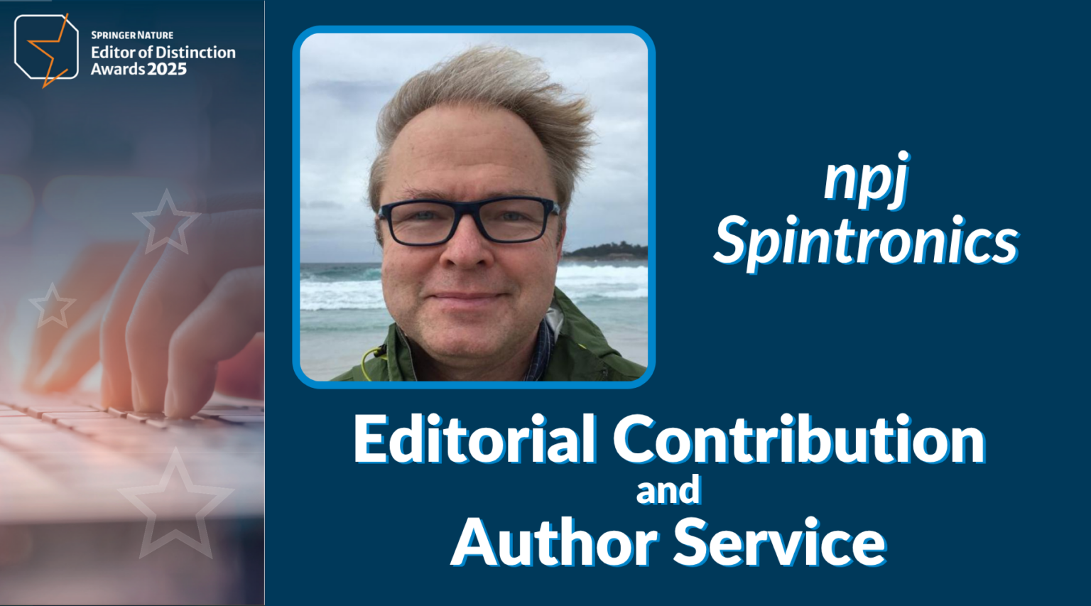 Springer Nature Awards for Hendrik Ohldag